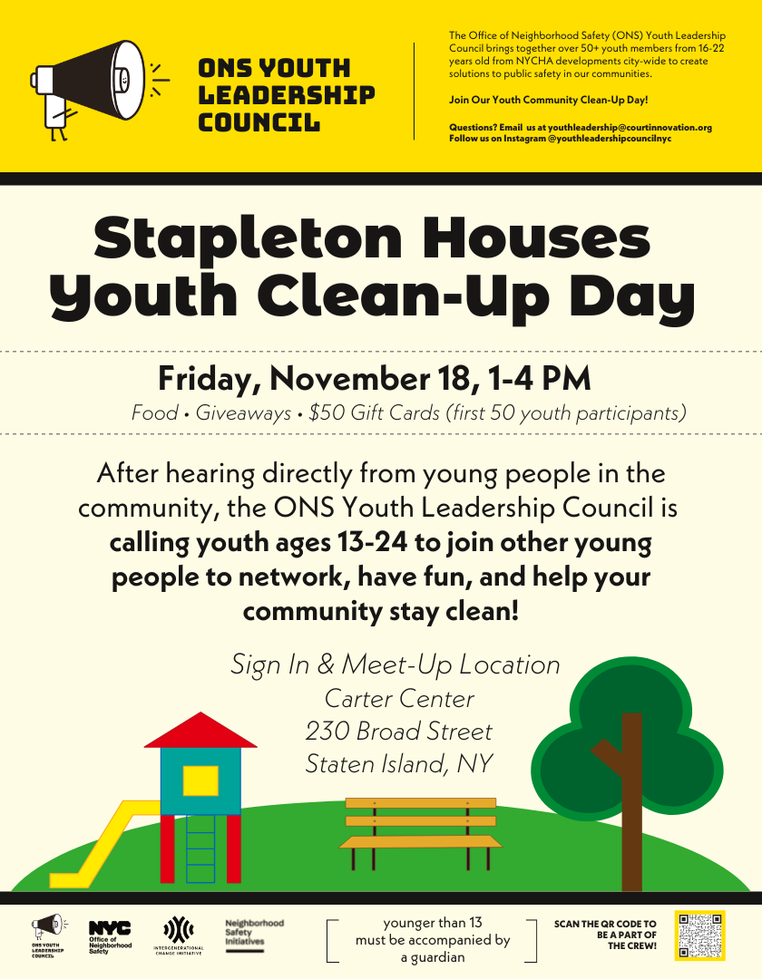 Stapleton Houses Youth Clean-Up Day – Mayor’s Action Plan for ...